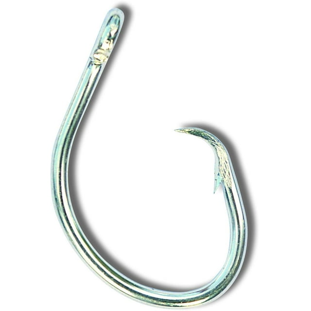 Mustad 39960-DT-16/0-2 Classic Circle Hook Size 16/0 Curved In ...