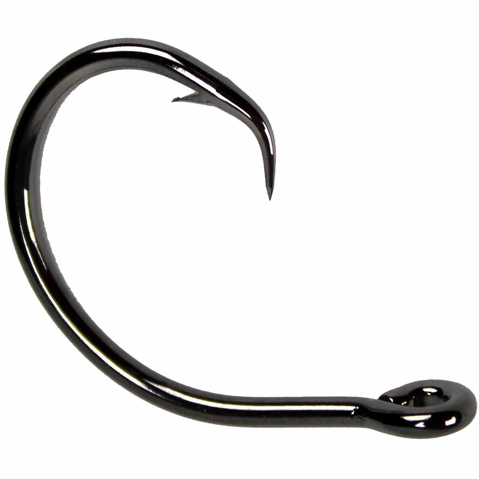 Mustad 3x Strong Demon Perfect Circle Hook (Black Nickel) - 7/0 6pc ...