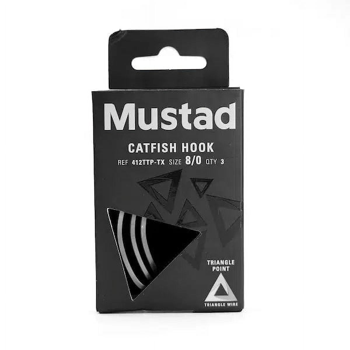 Mustad 412TTP-TS Catfish Break Triangle Hook 10,0 Hooks - Walmart.com