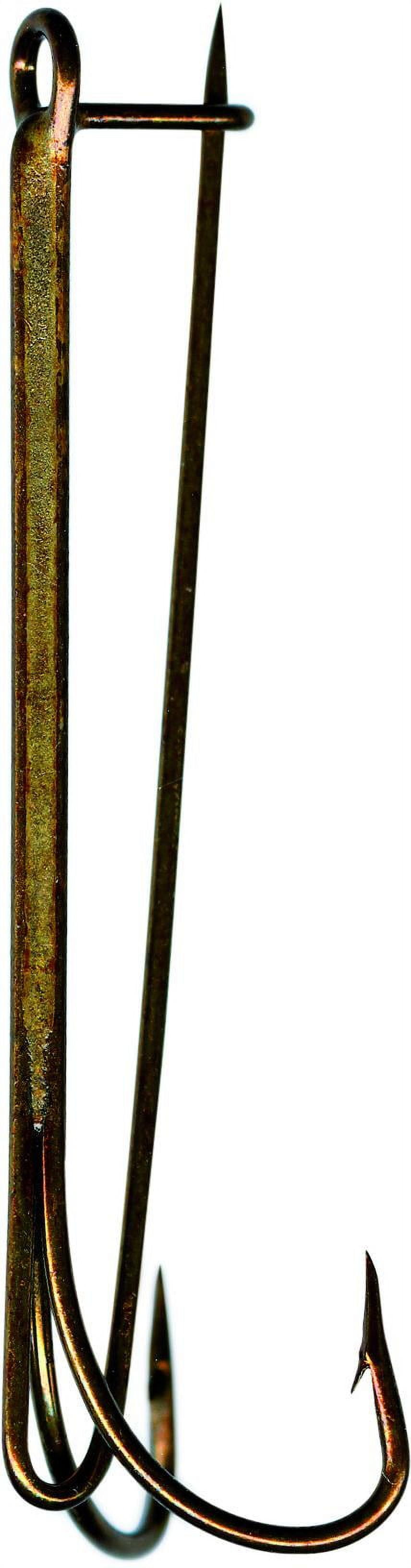 Mustad 7904-BR-1-5 Classic Live Bait/Liver Hook Size 1 1X Long ...