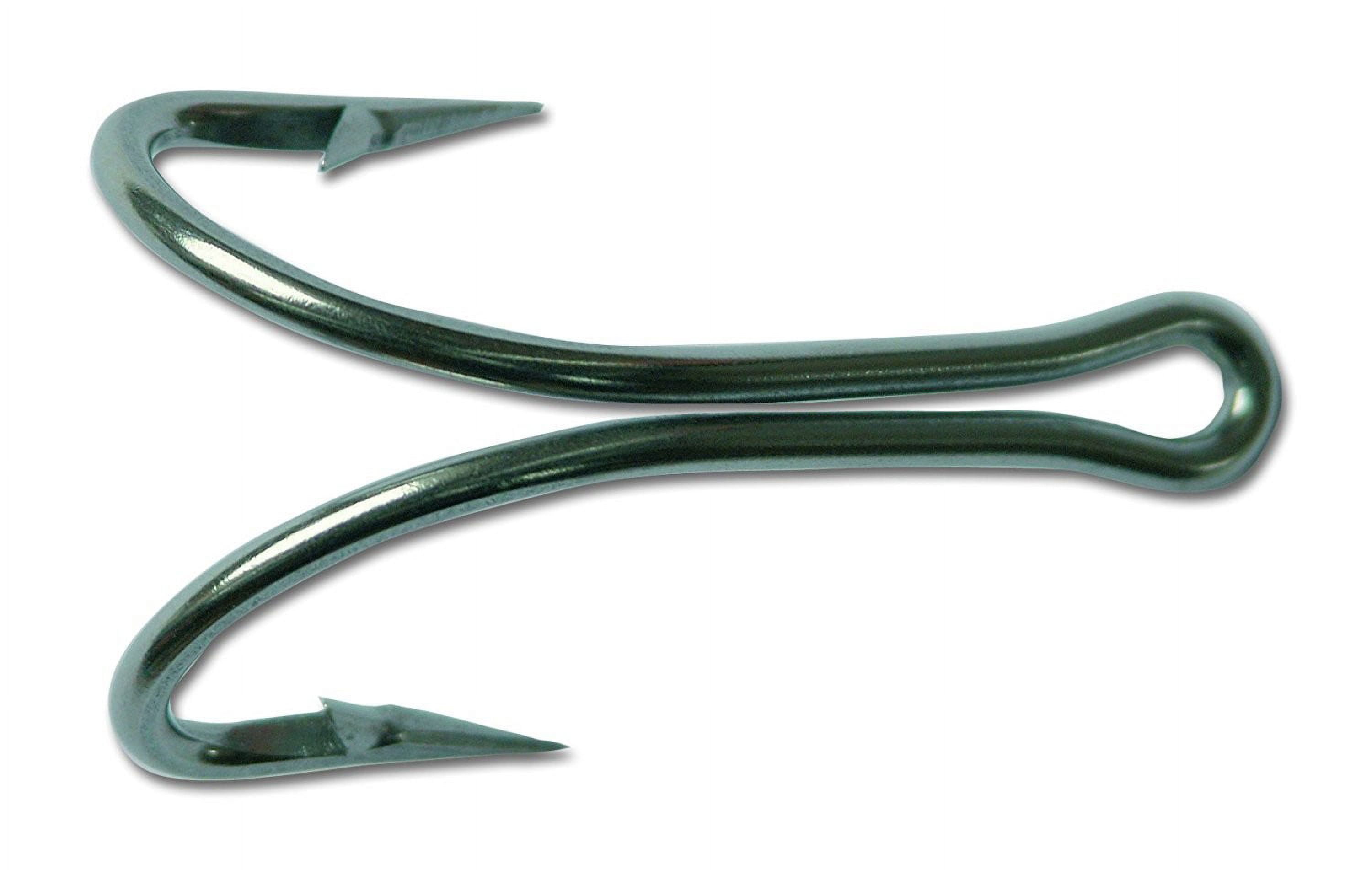 Mustad 7982HS Double Tuna Hook Classic Hook, 2X Strong, 70 Degree Angle ...