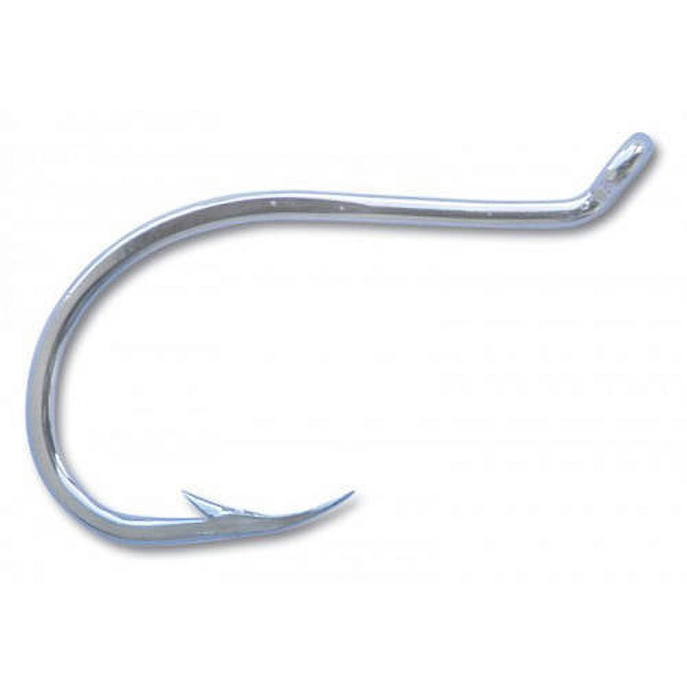Mustad 92553-1/0-21 Classic Beak Hook Size 1/0 Barbed Forged 1X ...