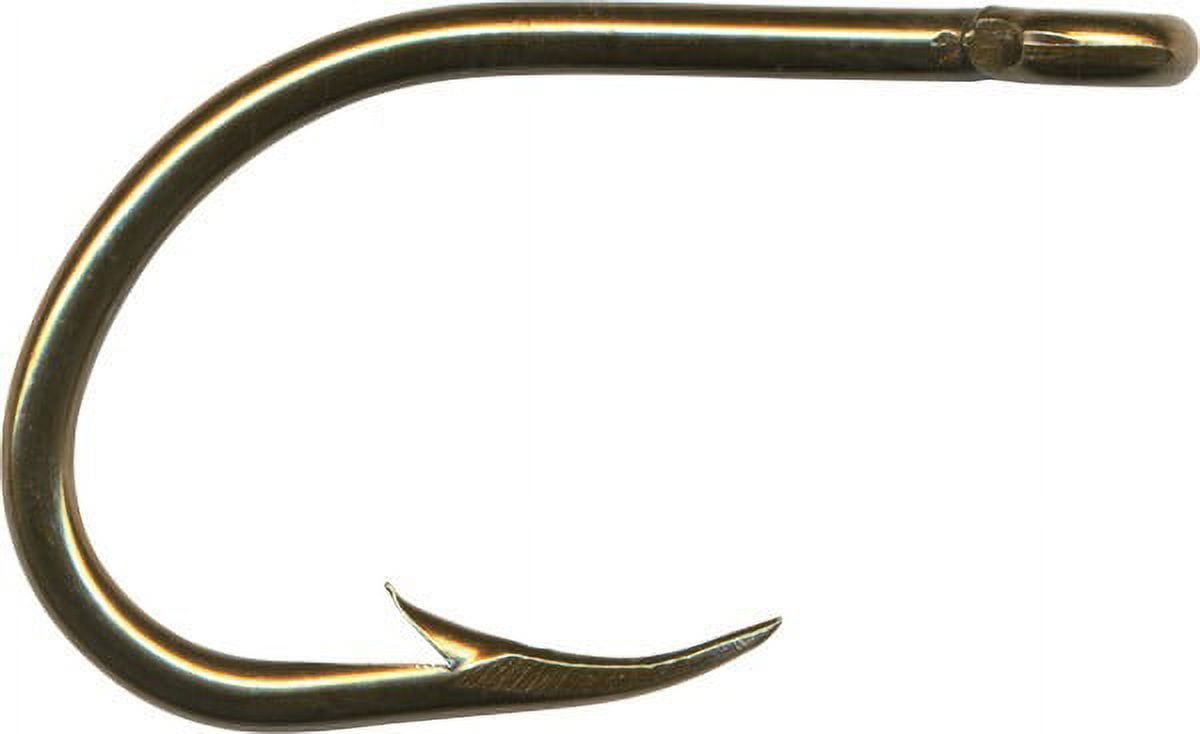 Mustad 94151-BR O'Shaughnessy Live Bait Hook Beak Point - Walmart.com