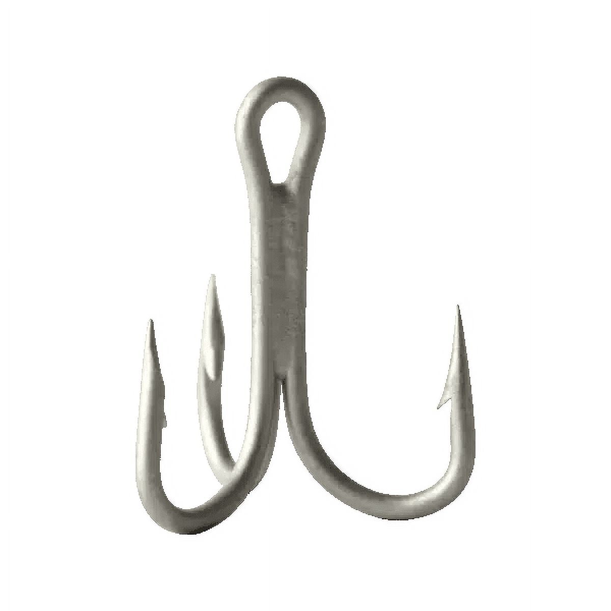 Mustad 9430-DS Treble Hook 5X Strong 2, 25 Pack Hooks - Walmart.com