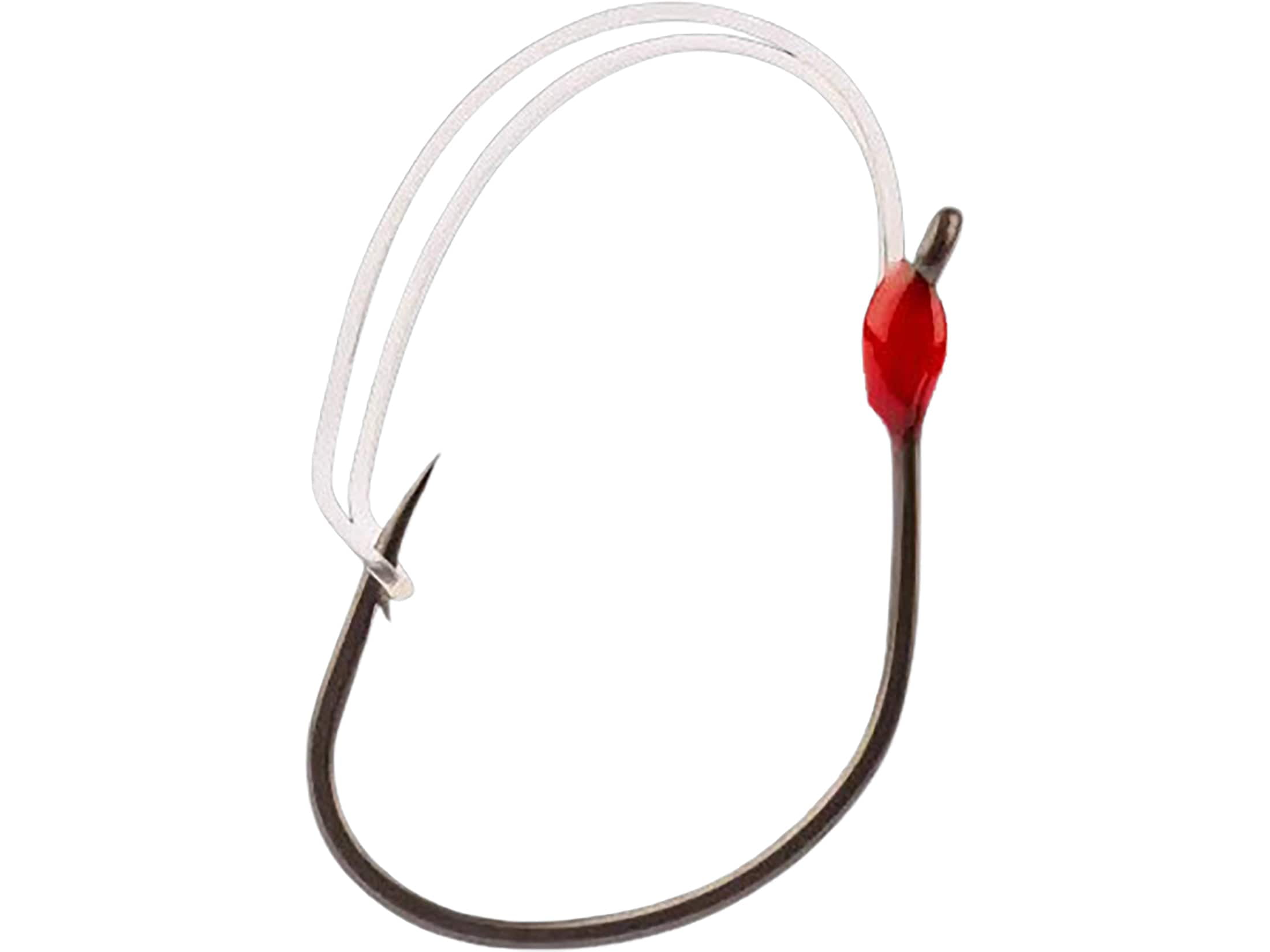 Mustad AlphaPoint Apex Wide Weedless Dropshot Hook #6 Black Nickel 5PK ...