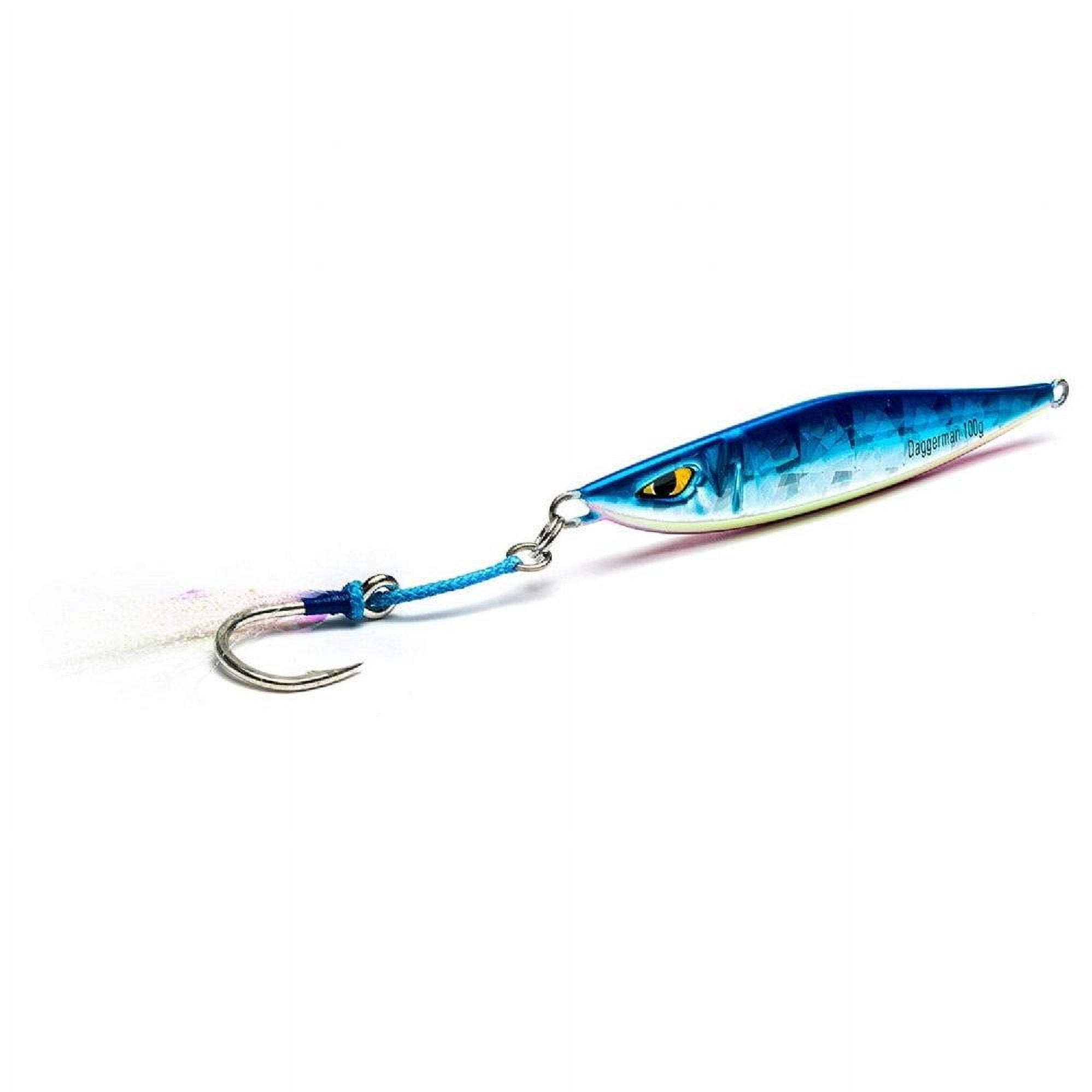 Mustad Daggerman Jig Blue Sardine, 280g Jigs - Walmart.com