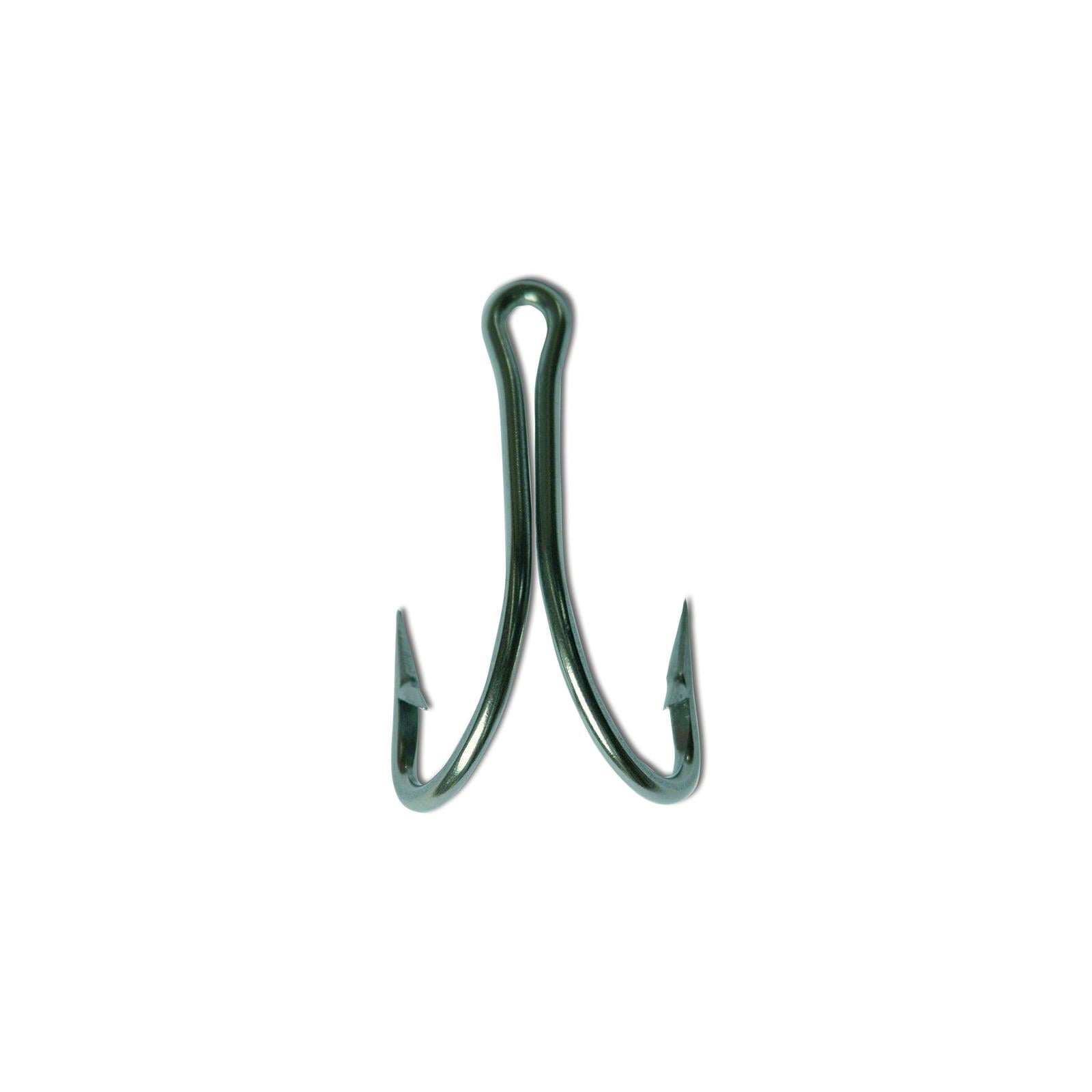 Mustad Double Hooks PB Sz8/0 Duratin Dublin Point pack of 10, 7982HS-SS ...
