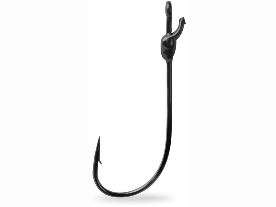 Mustad Grip-Pin Edge Finesse Hook #3/0 Black Nickel 5PK - Walmart.com