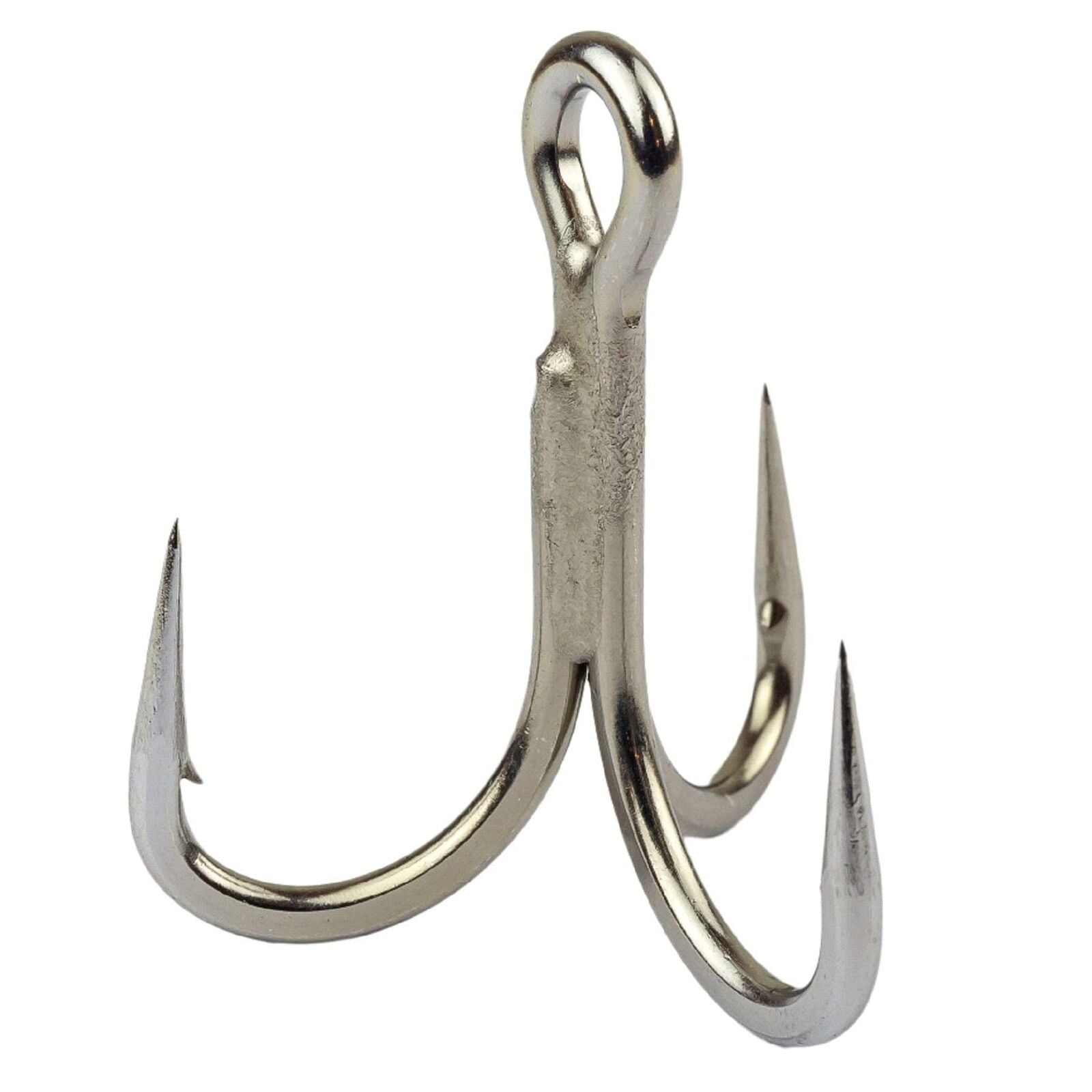 Mustad JL75NP Jolock Inline Treble Hooks, 5X Strong #4/0 Pack of 5 ...