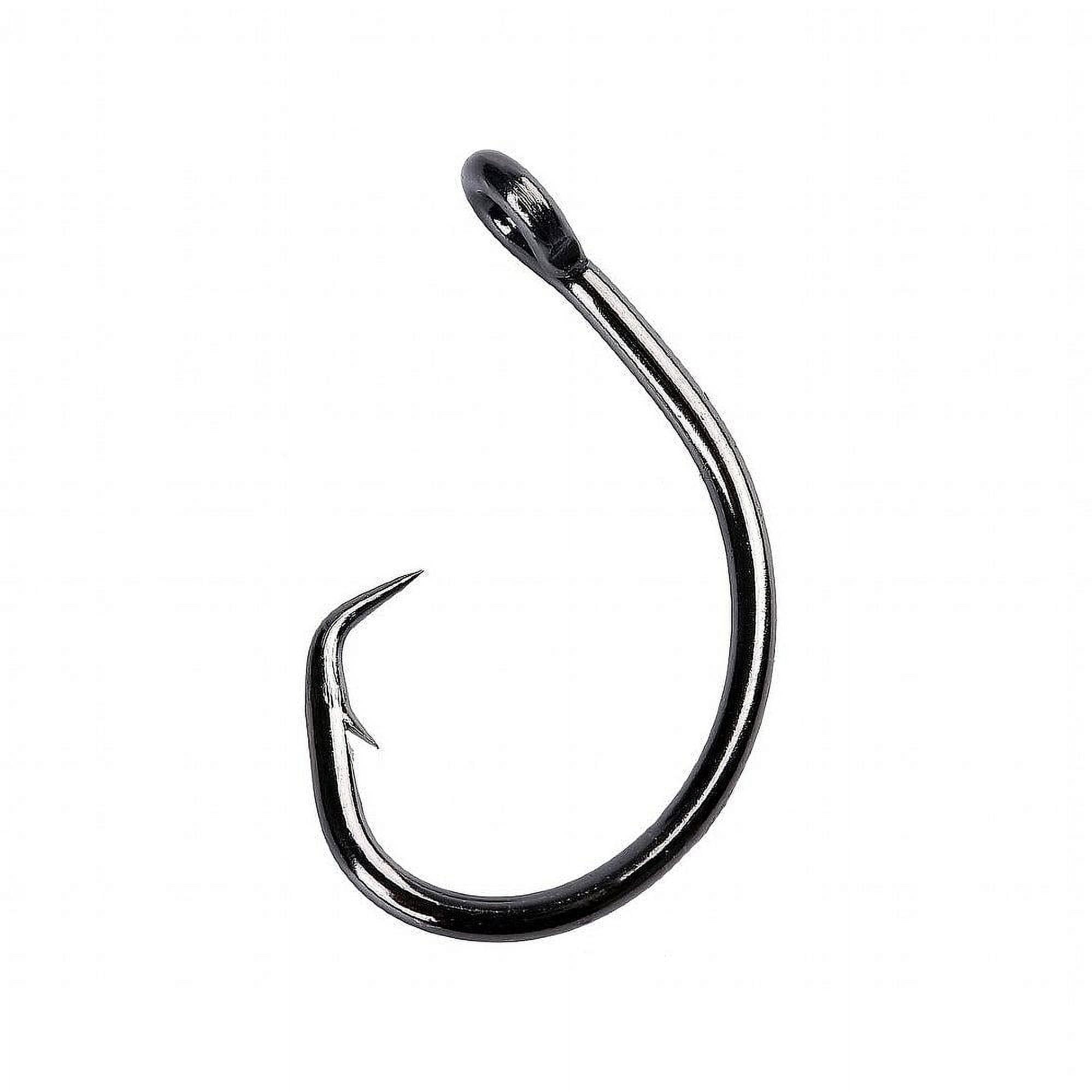 Mustad 39942NP Perfect Demon Offset Circle 3X Strong Black Nickel Hook ...