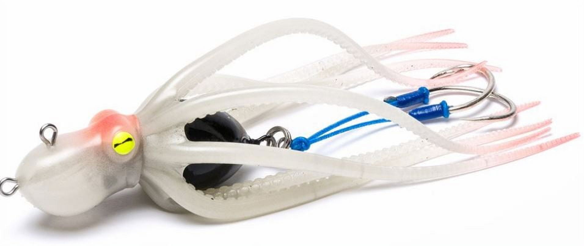 Mustad Octopus Live Jig w/ Assist Hooks Glow, S-3oz - Walmart.com