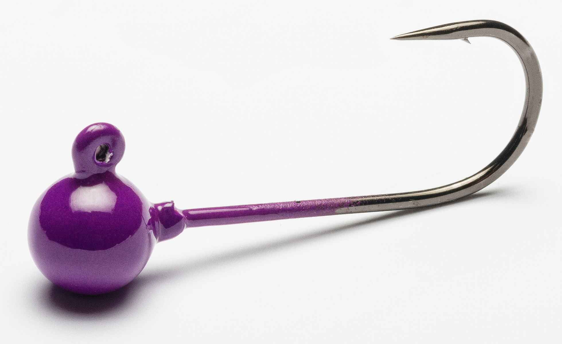 Mustad PSH833-1/8-PP-4 Jig Head Purple 1/8oz - PSH833-1/8-PP-4 ...