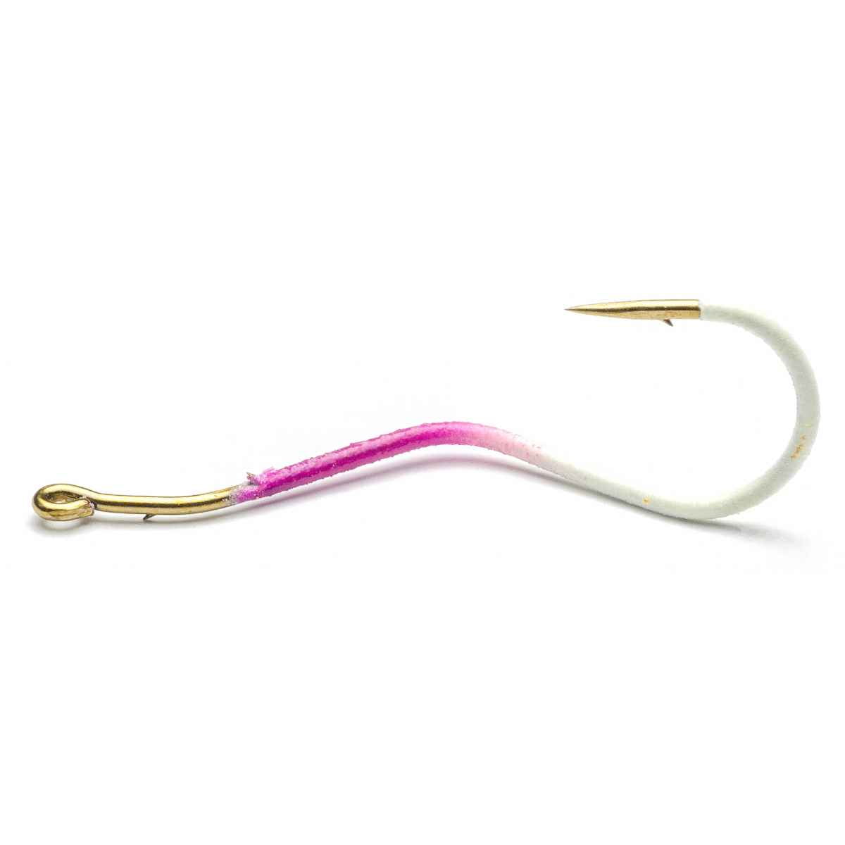 Mustad 33862NP-PG-4-20U Slow Death Aberdeen Hook, Special Bent Shank ...