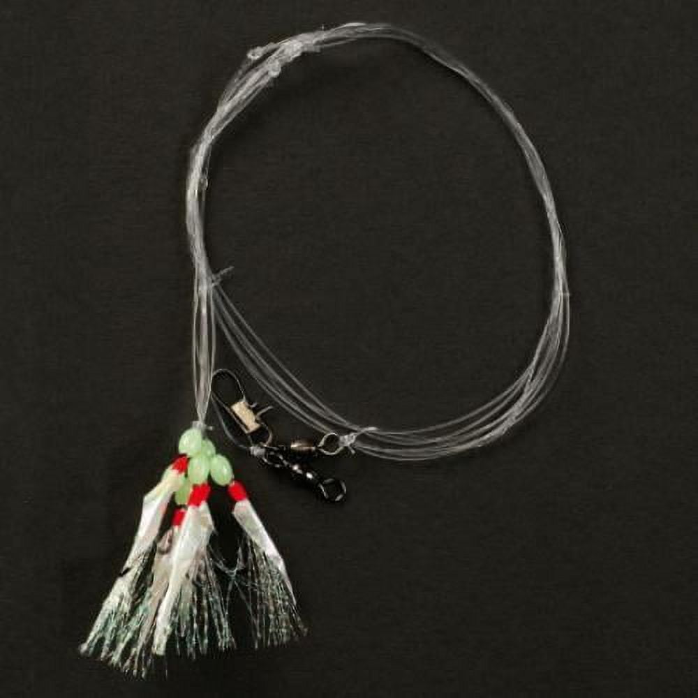 Mustad Sabiki Rigs with Mackerel Fish Skin Size 8, Fishing Lure ...