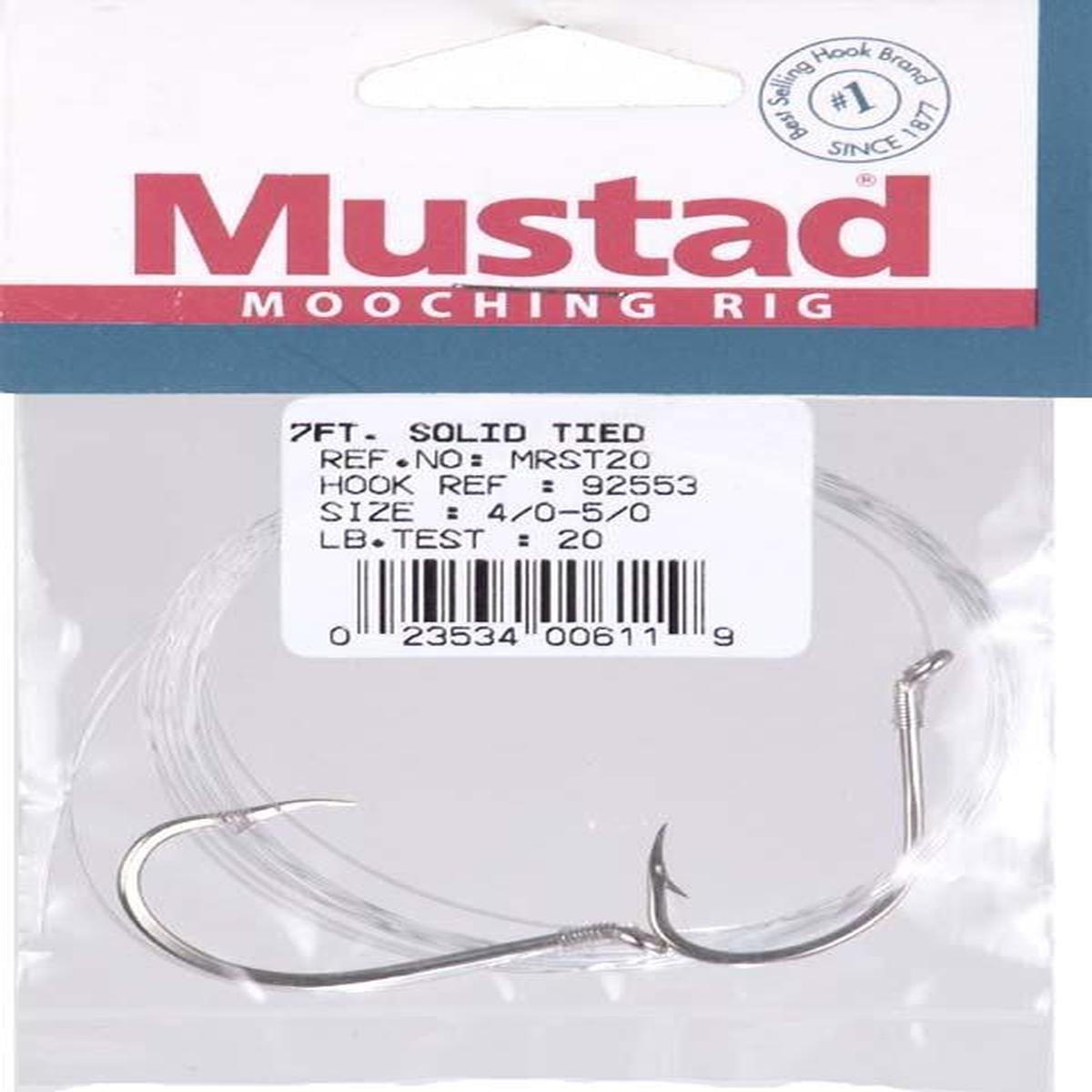 Mustad Salmon Mooch Rig 20Lb 4/0-5/0 - MRST20 40-50 - Walmart.com