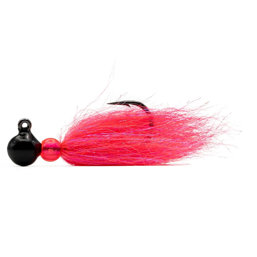 Mustad Sink It Series Jig Black Cerise 1/16oz - Walmart.com