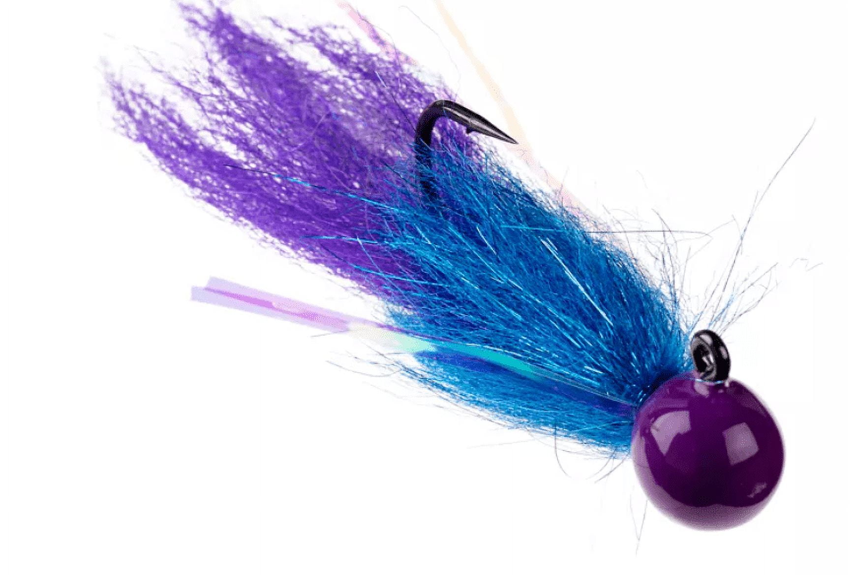Mustad Tailout Twitcher Jig, 1/2oz, Purple-Anadro Blue-Mystic Purple ...