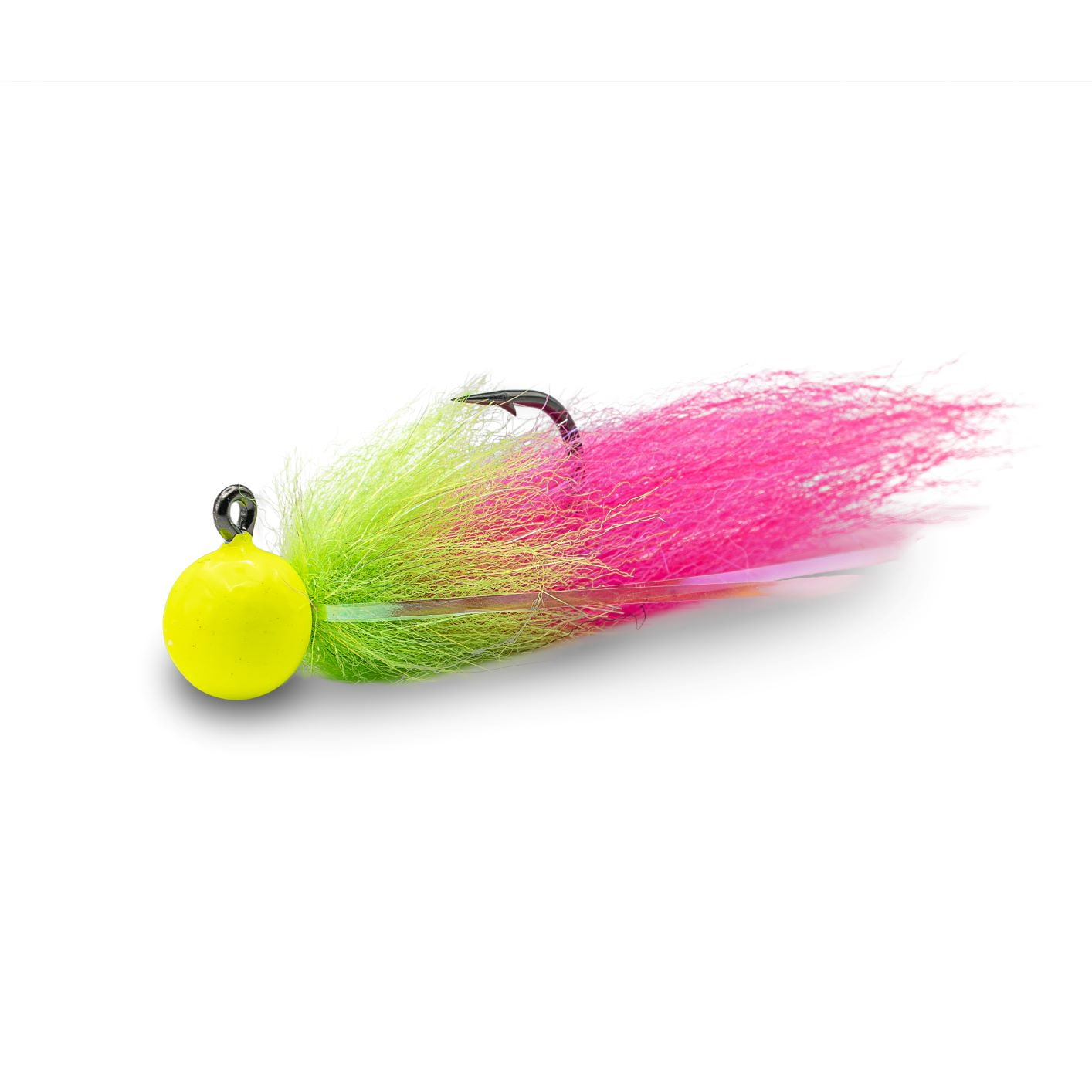 Mustad Tailout Twitcher Jig 3/8oz UV Chartruese Green Pink for Salmon ...