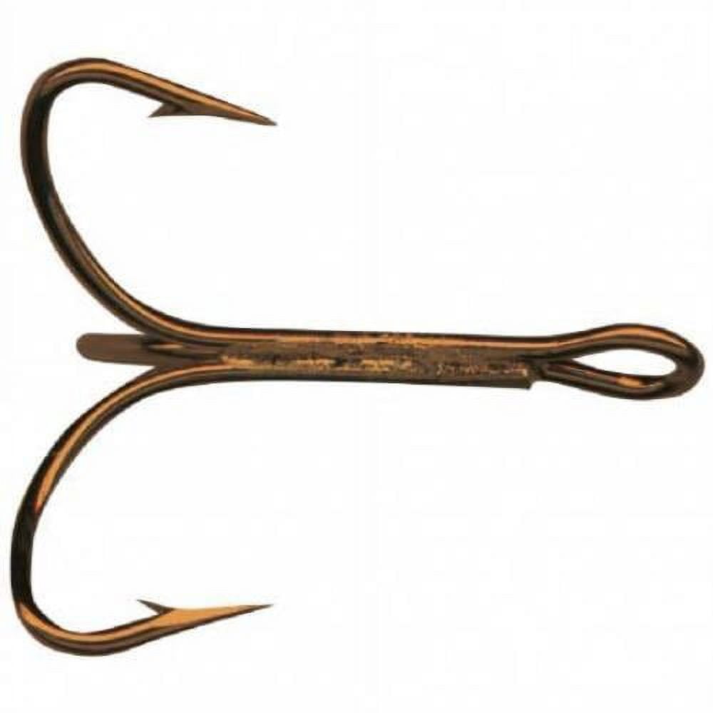 Mustad Treble Triple Grip Bronze 10ct Size 6 - Walmart.com