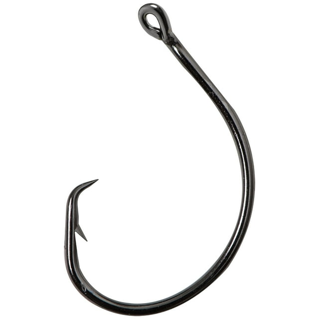 Mustad in-line Demon Perfect Circle Hook (Black Nickel) - Size: 2/0 ...