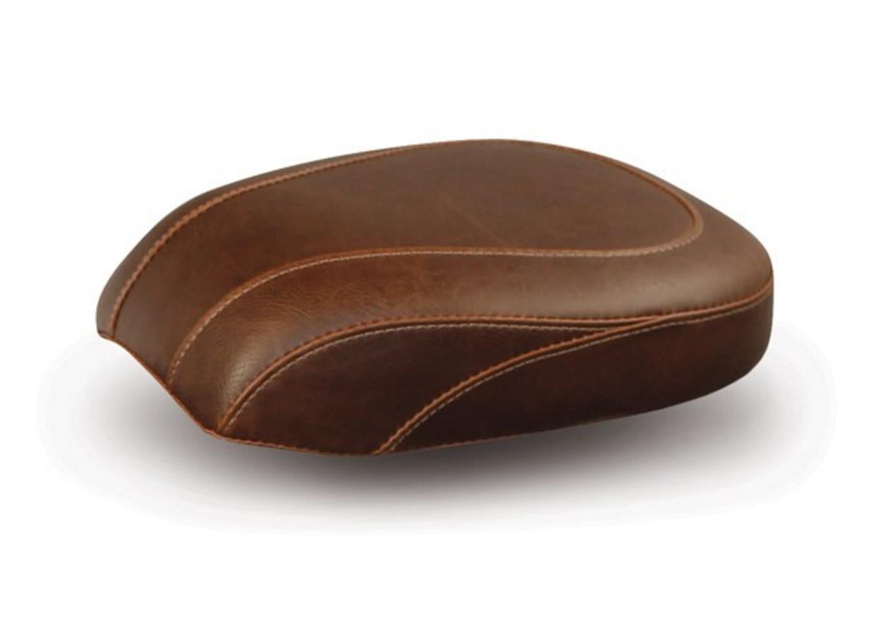 Mustang 76765 Wide Tripper Recessed Passenger Seat - Smooth - Brown ...