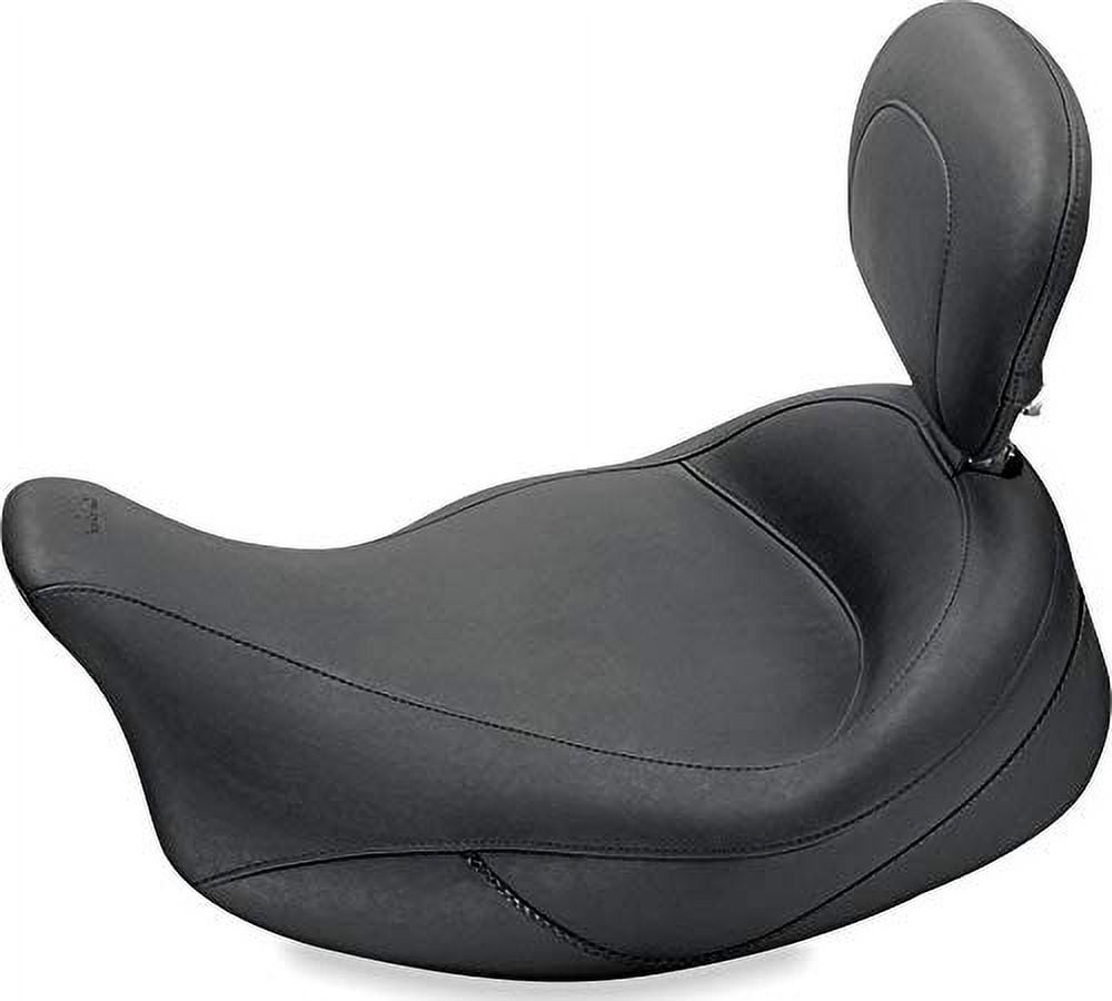 Mustang 79446 Super Touring Solo Motorcycle Seat with Driver Backrest ...