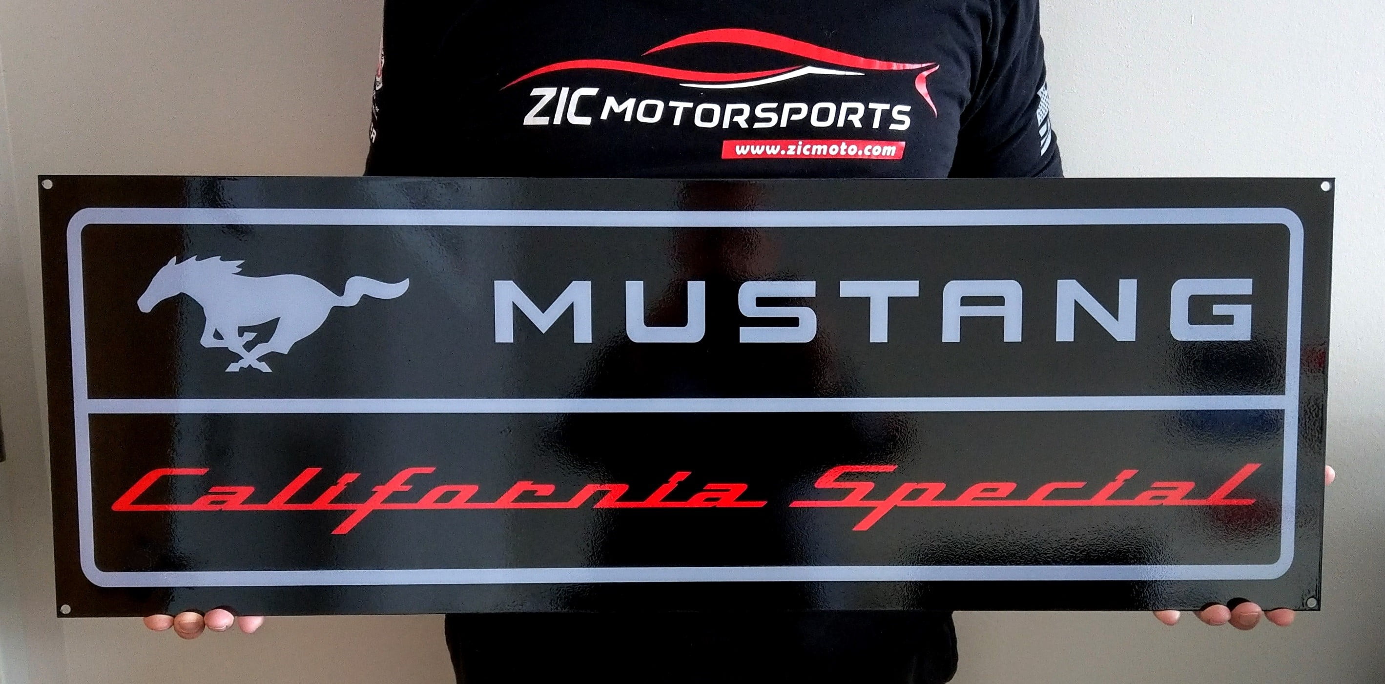 Mustang California Special Dash Plaque Steel Sign - Walmart.com