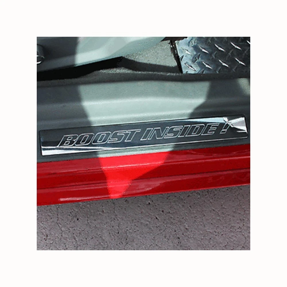 Mustang Door Sill Show Quality Satin Finish Boost Inside Sills (2pc) 05 ...