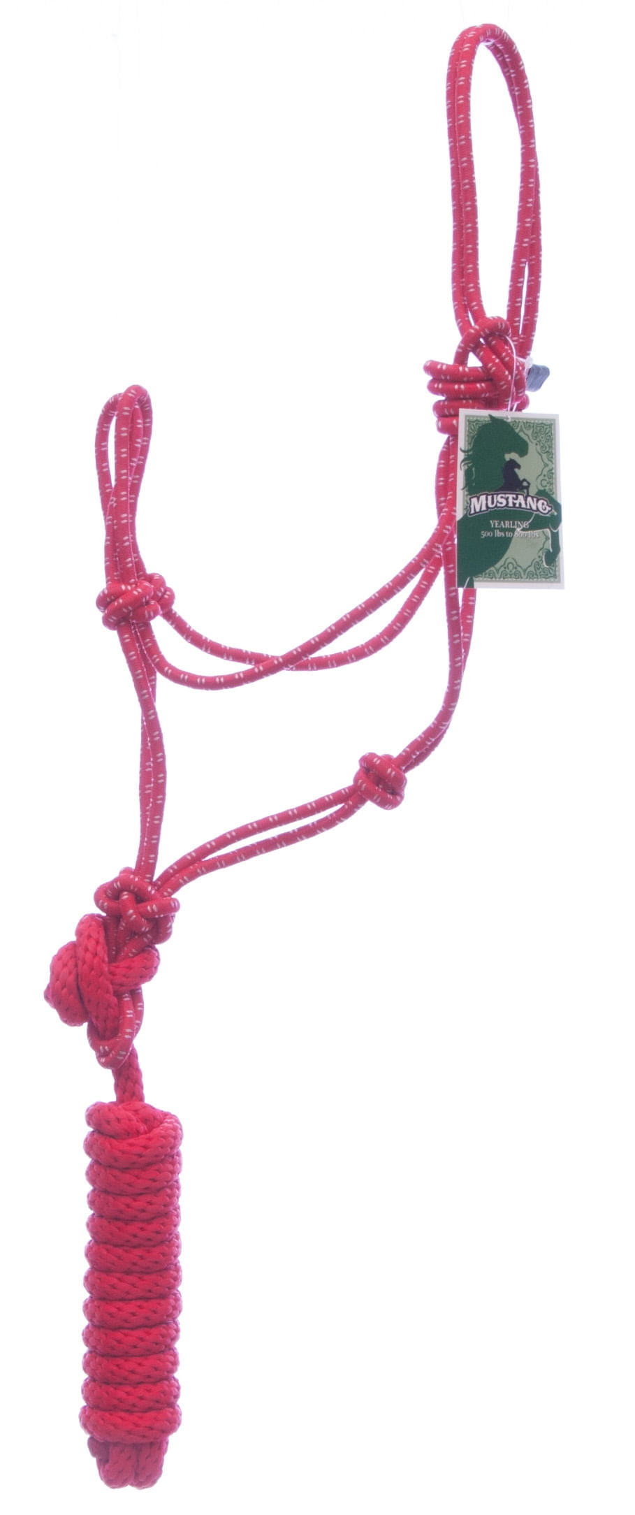 Mustang Economy Mountain Rope Halter/Lead Yearling - Walmart.com