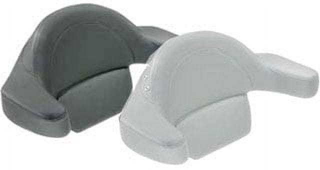 Mustang Extended Arm Wrap-Around Backrests Smooth no Studs (75324 ...