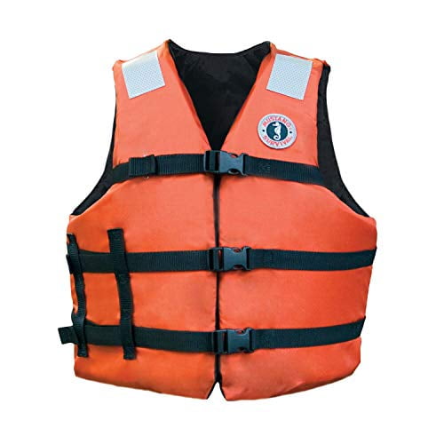 Mustang Flotation Vest, Universal, Orng (MV3104-T1-2) - Walmart.com