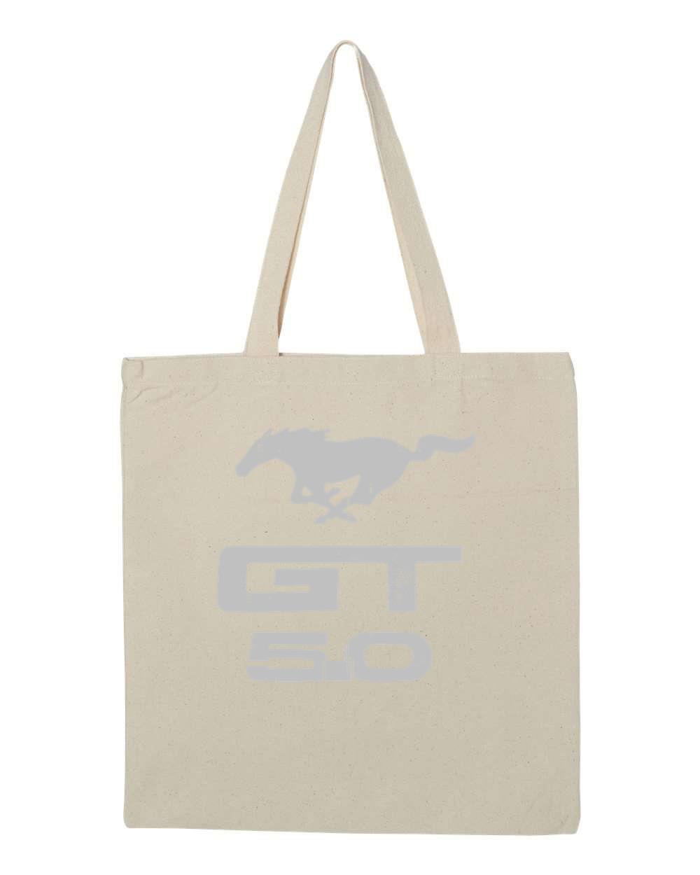 Mustang GT5.0 Tote Bag with Double Sided Muscle Power Design - Walmart.com