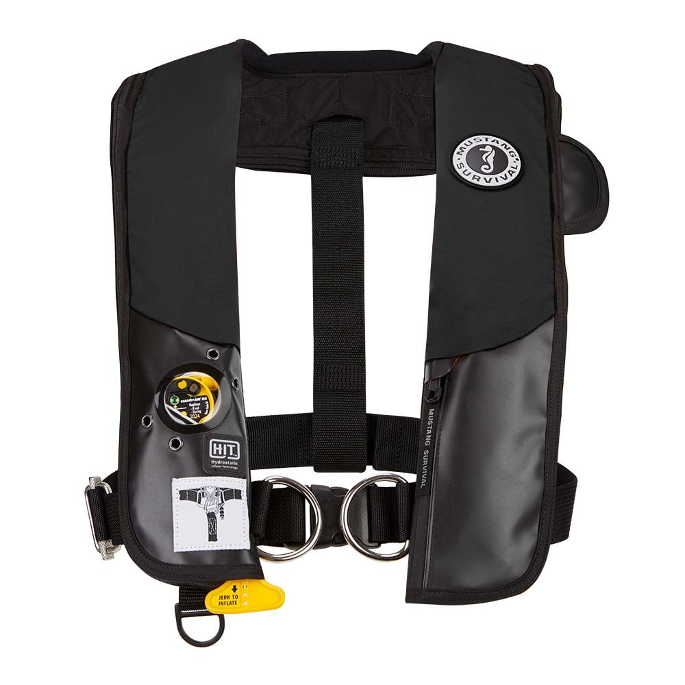 Mustang HIT Hydrostatic Inflatable PFD w/Sailing Harness ... [MD318402 ...