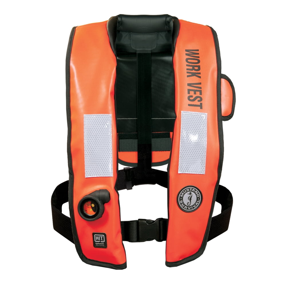 Mustang HIT Inflatable Work Vest - Orange - Automatic/Manual [MD318802 ...