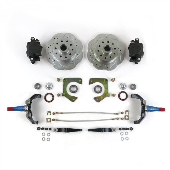Mustang II 11 in. Big Brake Drop Spindle Conversion, 5 x 4.75 in ...