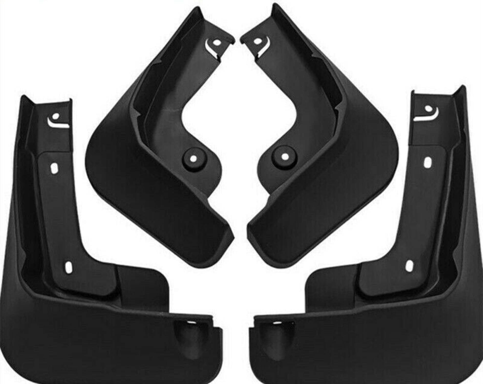 Mustang Mach-E Mud Flaps, No-Hole, ABS, 4-Piece Set, 2021-2024 ...