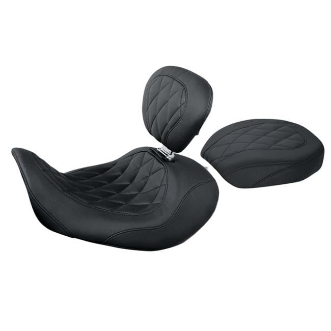 Mustang Wide Tripper Forward Passenger Pillion Seat Diamond (76705 ...