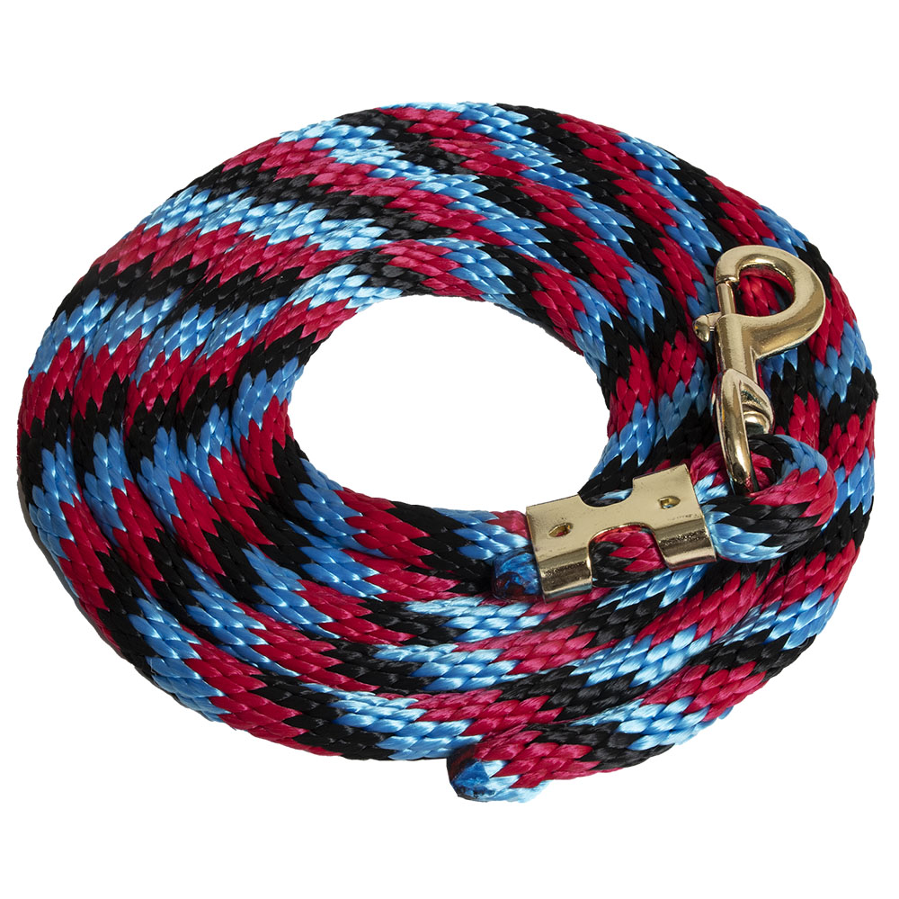 Mustang Poly Lead Red/Turq/Black - Walmart.com