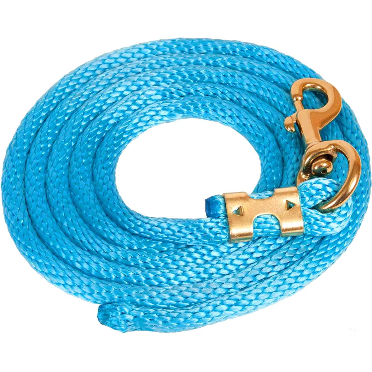 Mustang Poly Lead Rope 9ft. with Bolt Snap, Aqua, One Size - Walmart.com