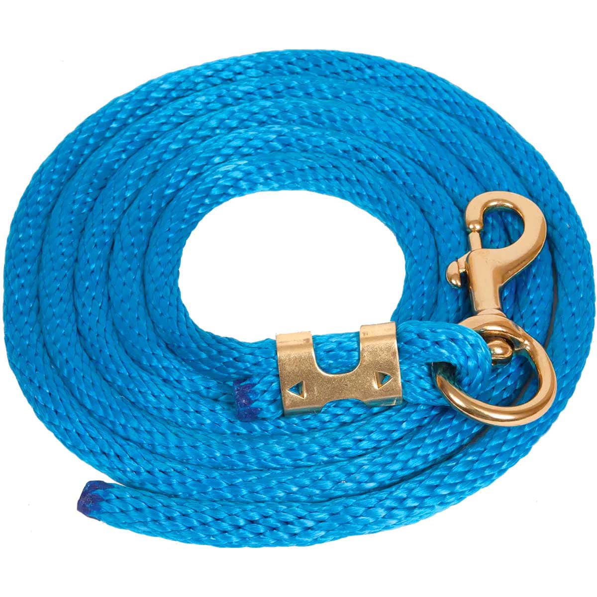 Mustang Poly Lead Rope 9ft. with Bolt Snap Blue, One Size - Walmart.com