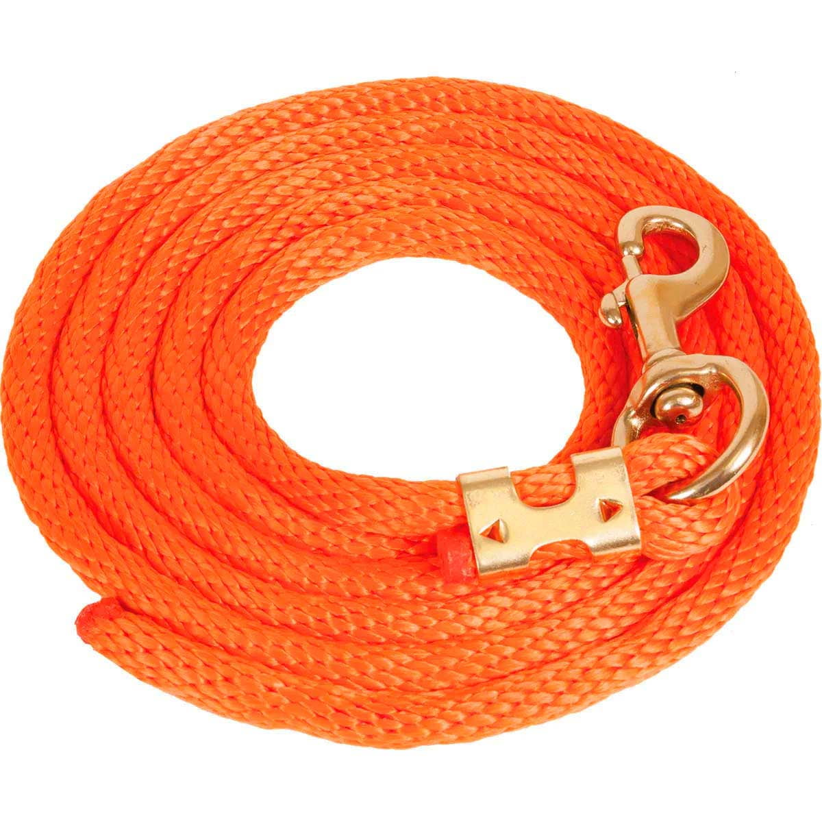 Mustang Poly Lead Rope with 1" Brass Plated Bolt Snap - Walmart.com