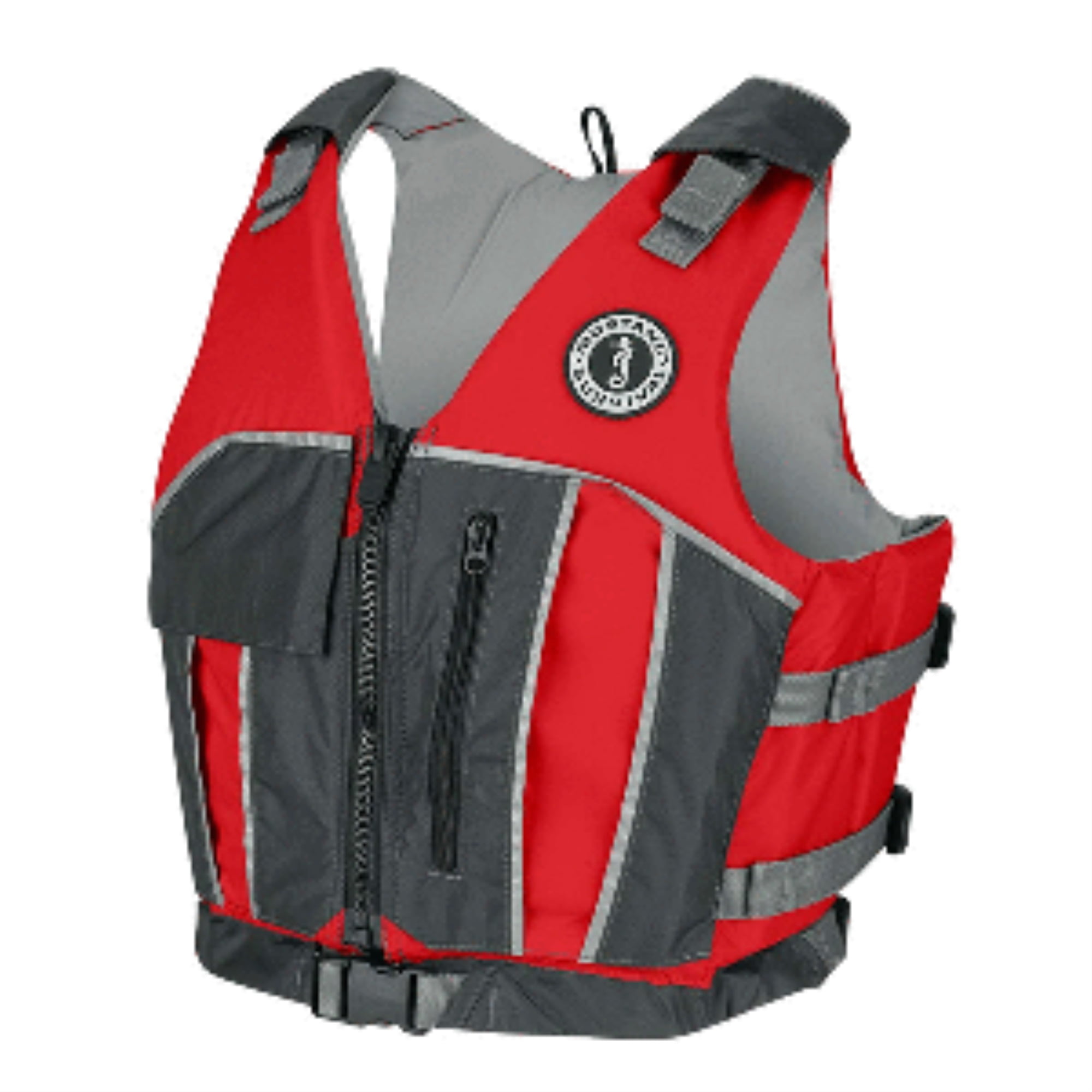Mustang Survival Life Vest with Pockets - Red/Grey - XL/XXL - Walmart.com