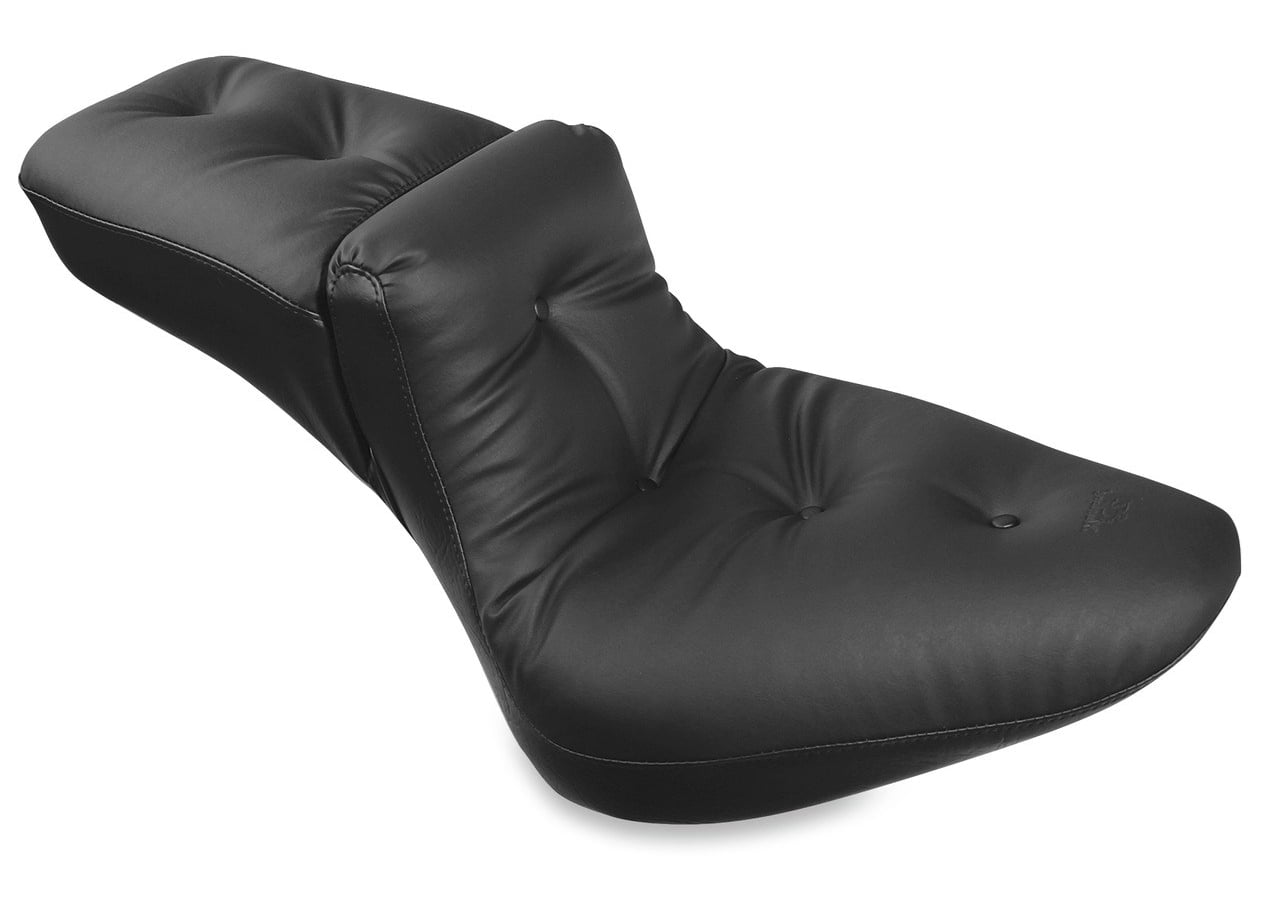 Mustang Regal Duke Extra Wide Black Seat (75050) - Walmart.com