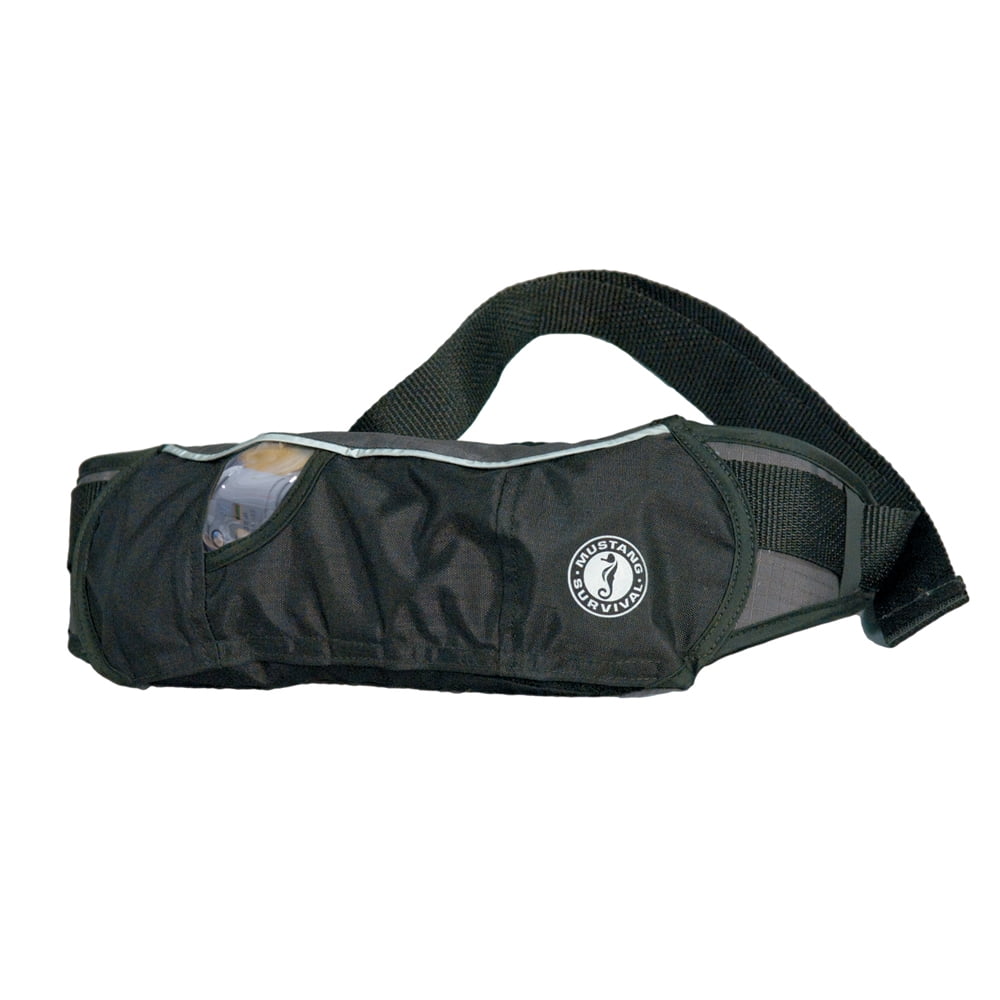 Mustang Inflatable Belt Pack PFD - Black/Carbon - Walmart.com