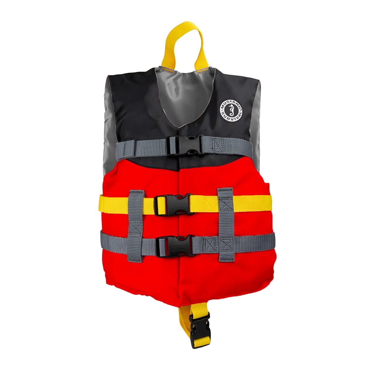 Mustang Survival Child Livery Foam Vest Mango/Black - Walmart.com