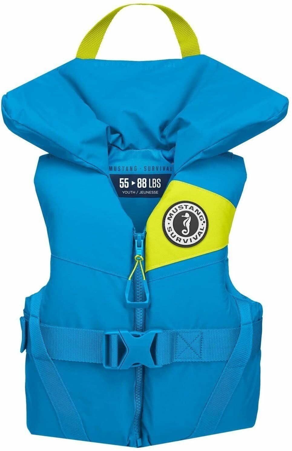 Mustang Survival - Lil Legends Youth Life Vest Foam PFD Azure Blue ...