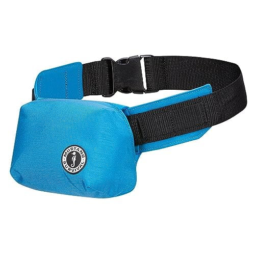 Mustang Survival Minimalist Belt Pack PFD (Color: Azure Blue) - Walmart.com