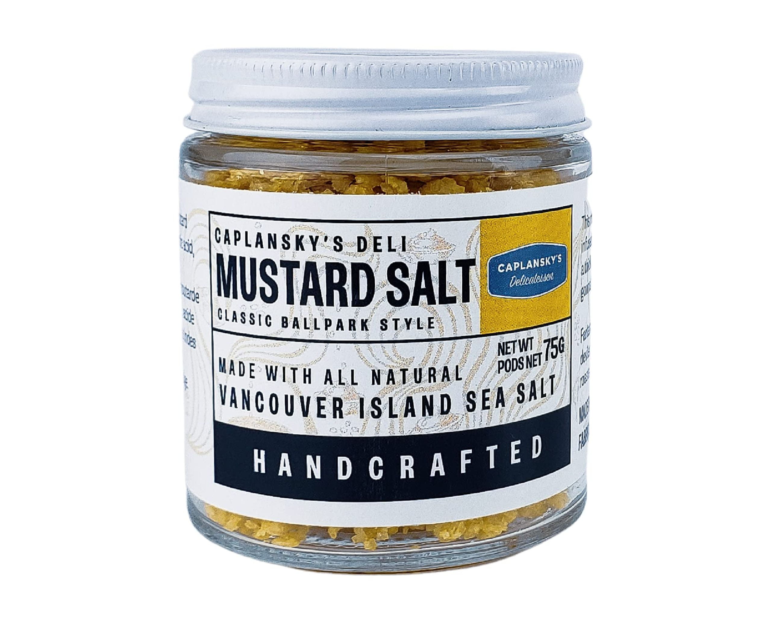 Mustard - 2.6 SAF21 oz Jar Of Gourmet Infused with Caplansky’s ...