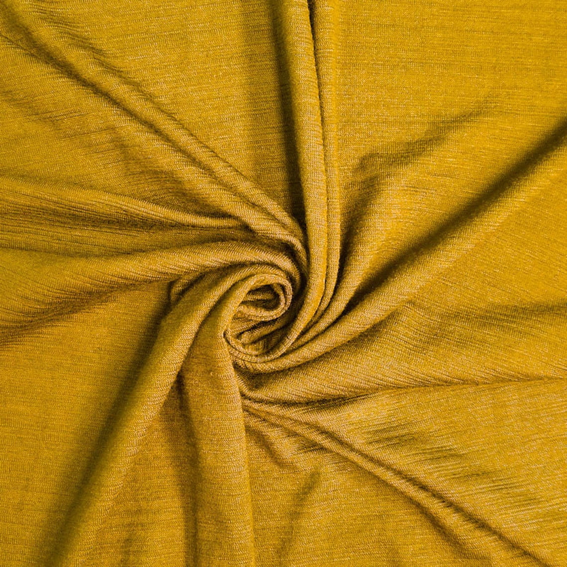 Mustard Ice Slub Rayon Spandex Jersey Knit Fabric, DIY Projects by the ...