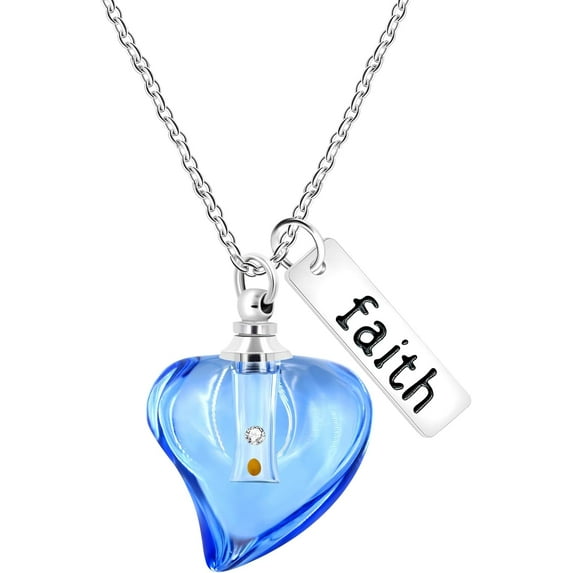 Mustard Seed FAITH Pendant Necklace with Openable Bottle Case ...